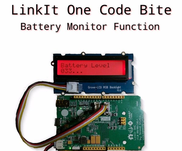 Mediatek LinkIt ONE - Instructables