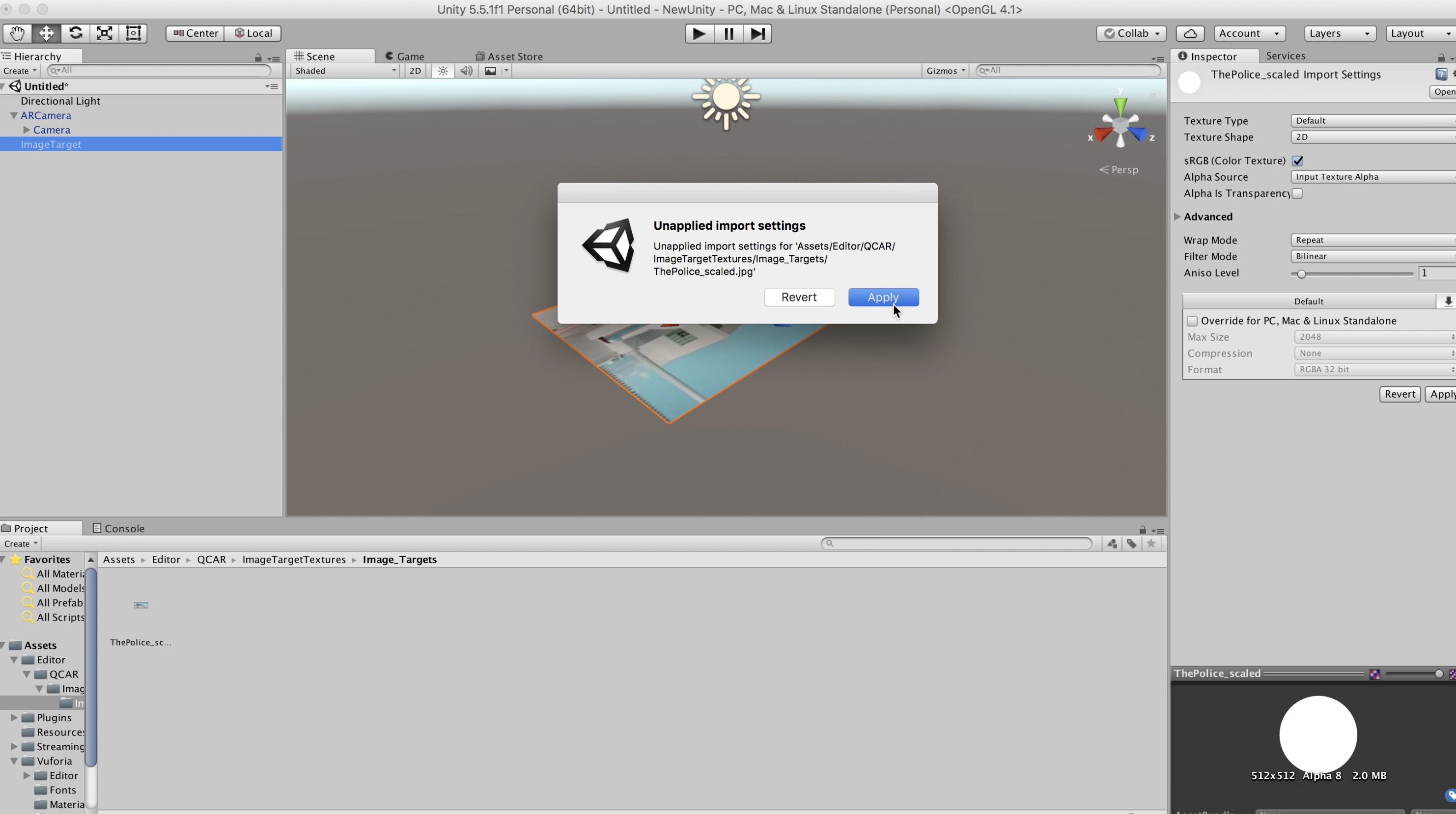 Augmented Reality Police Car | Trybotics