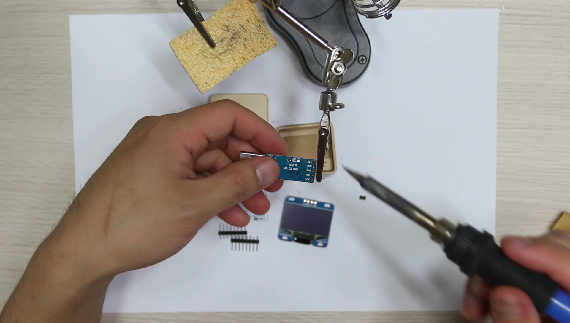 YouTube Subscriber Counter Using ESP8266 and OLED Display | Trybotics