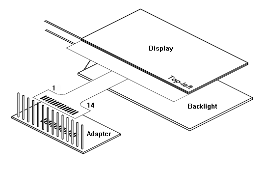 Lcd Cog For An Arduino Nano Trybotics 