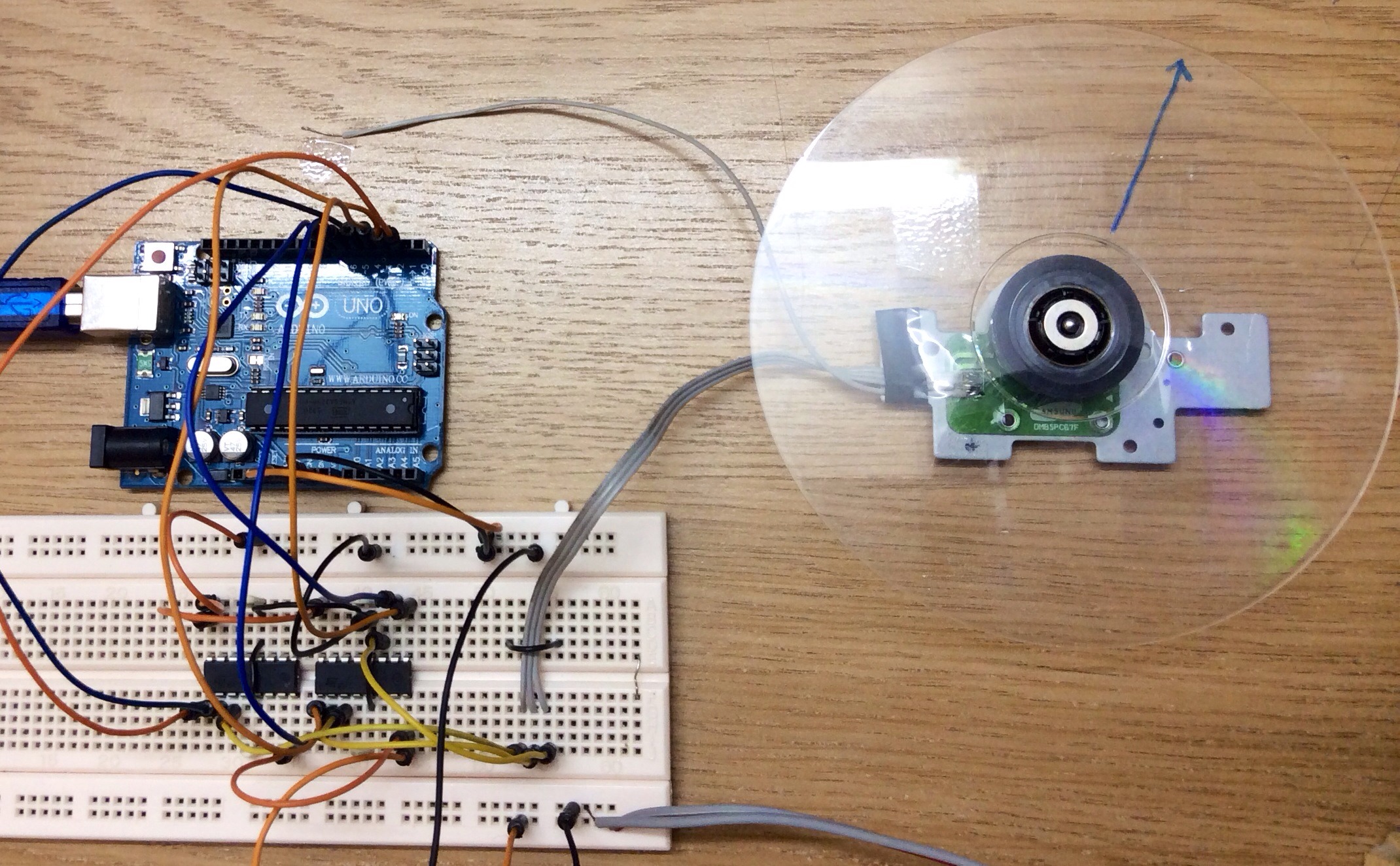 Arduino CDROM BLDC Motor Driver, Enhanced Performance | Trybotics