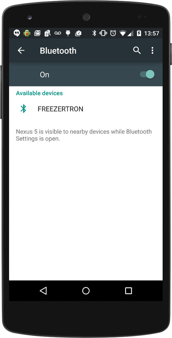 Arduino From Android Over Bluetooth | Trybotics