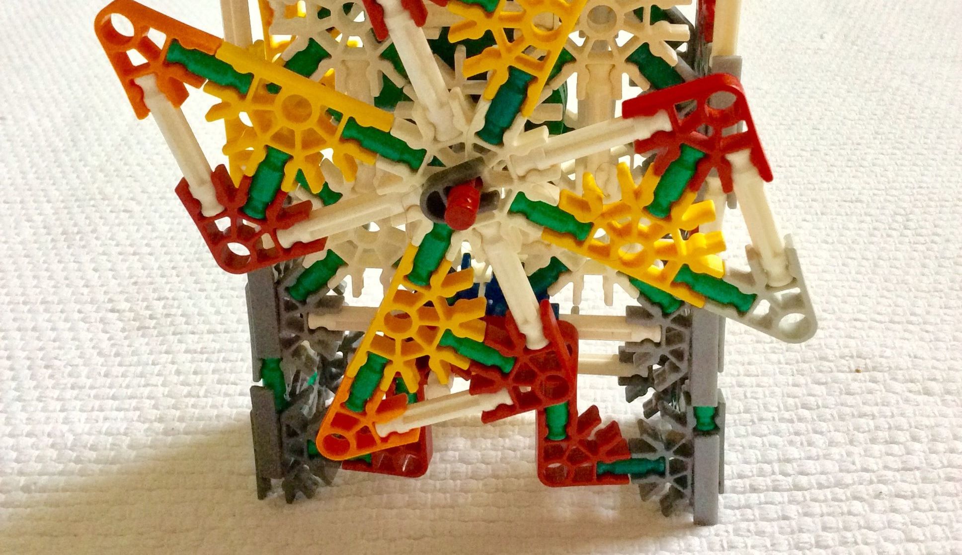 Knex Windmill 4 Steps Instructables 