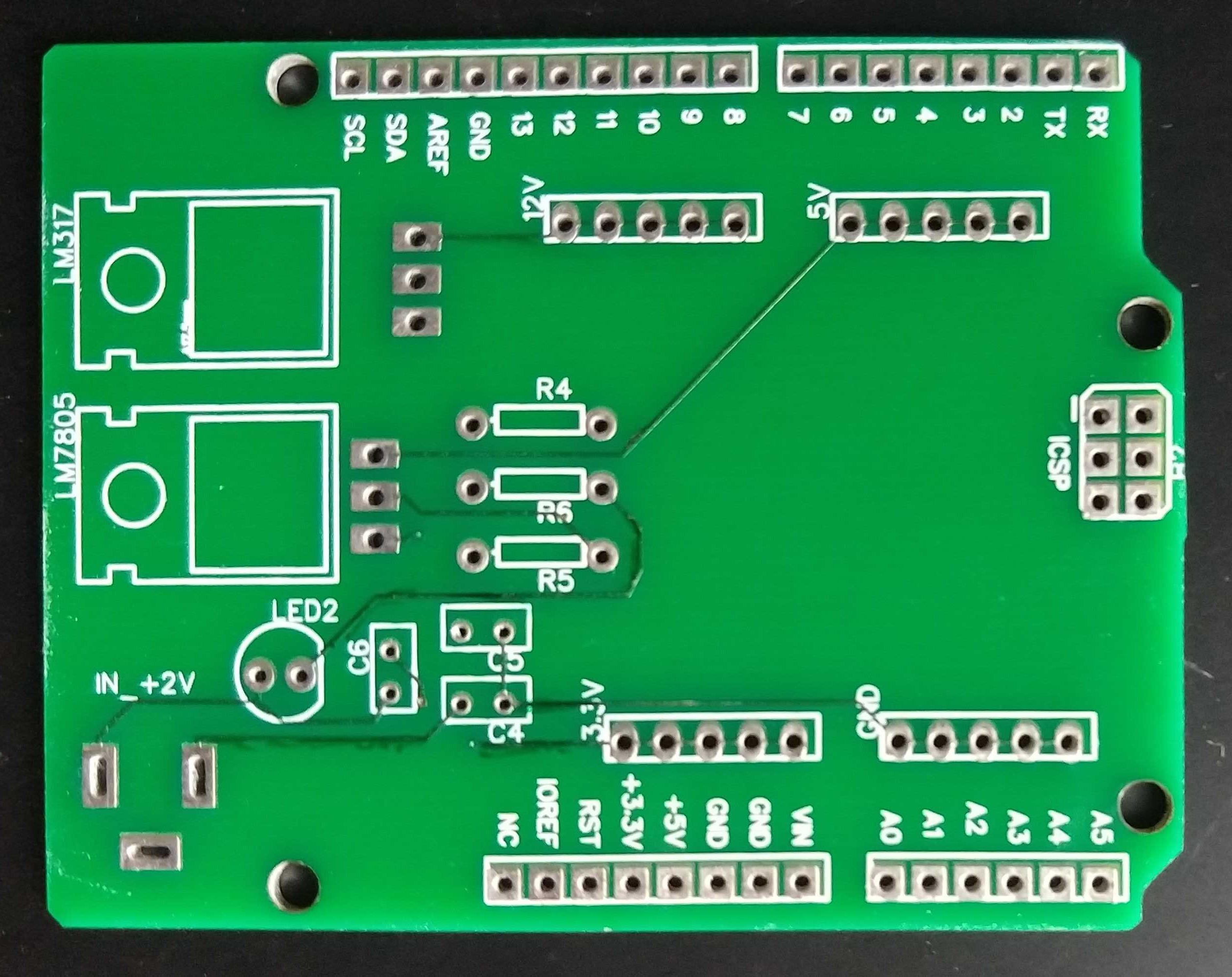 Arduino Power Supply Shield With 33v 5v And 12v Output Options Part 2 Trybotics 