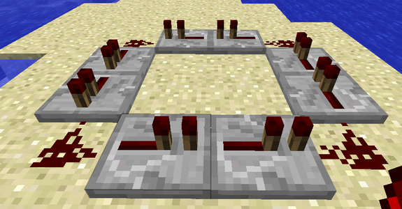 Flashing Light Using Redstone 4 Steps Instructables