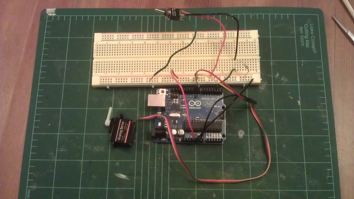 Arduino Most Useless Machine Ever Project | Trybotics