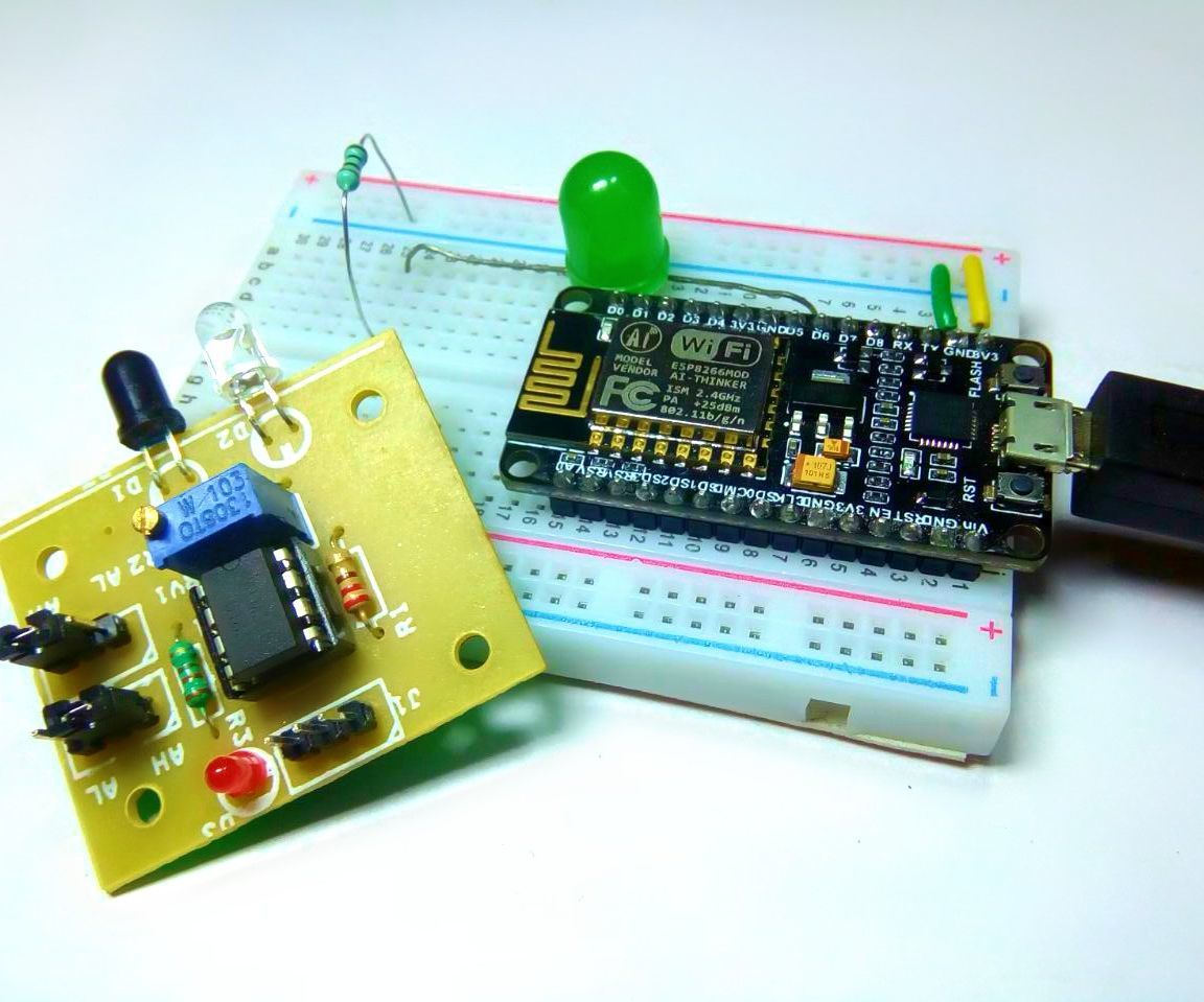 Interface Infrared Sensor Using Nodemcu 6 Steps With Pictures