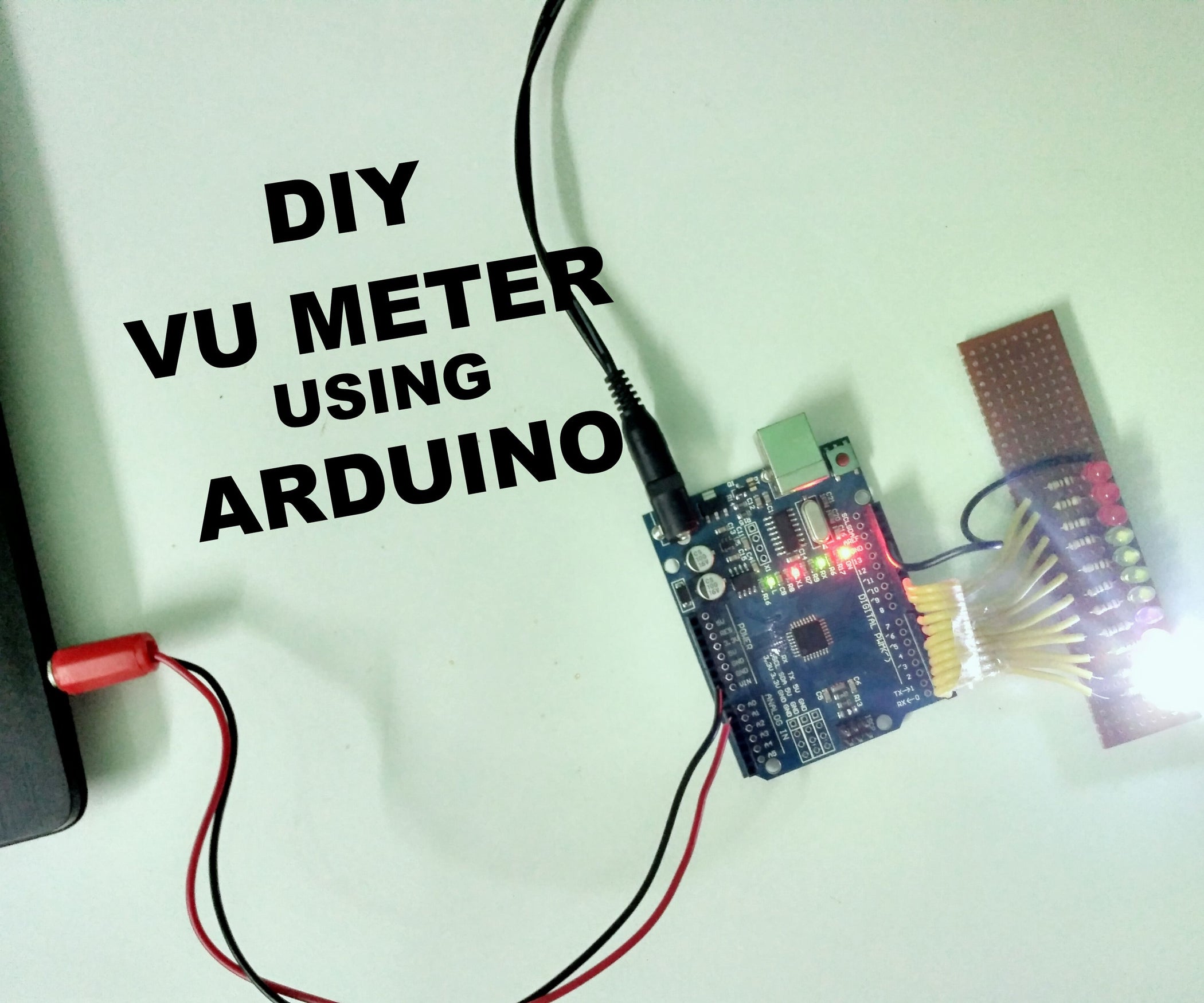 How to Make a VU Meter Using Arduino : 3 Steps (with Pictures ... How to Make a VU Meter Using Arduino : 3 Steps (with Pictures ...