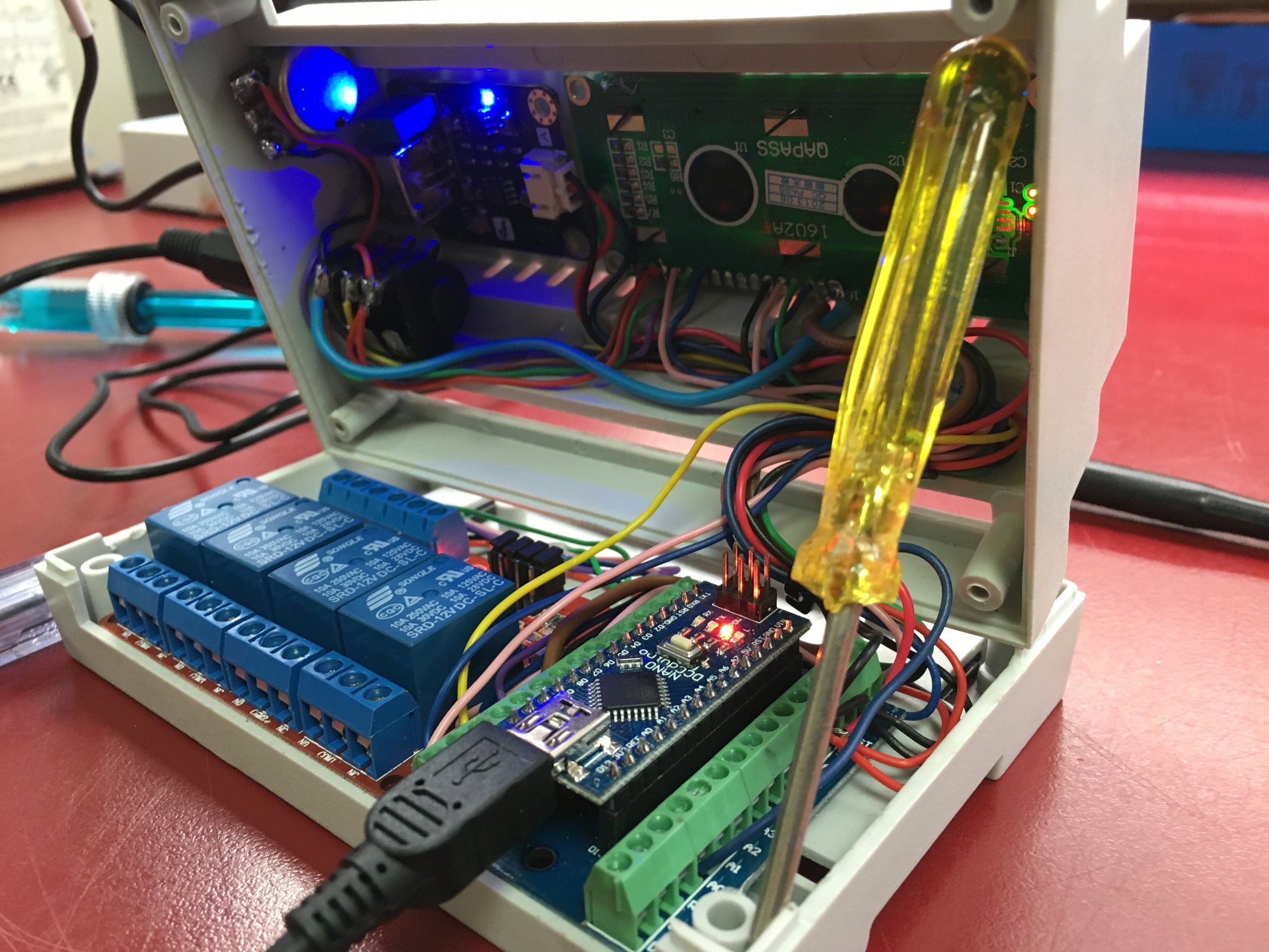 Aquariumatic V1 Arduino Powered Multi Aquarium Monitor 10 Steps Instructables