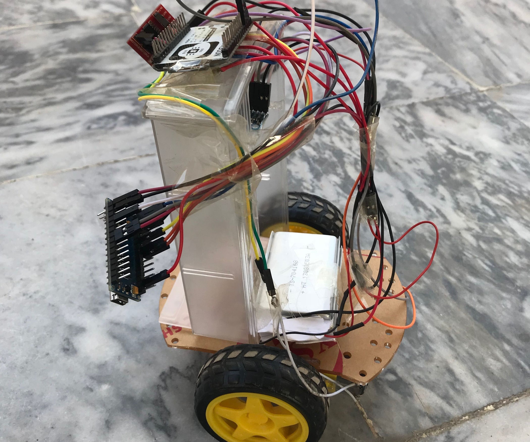 Self Balancing Robot With Esp8266 Wifi Pid Tuning And Control 11
