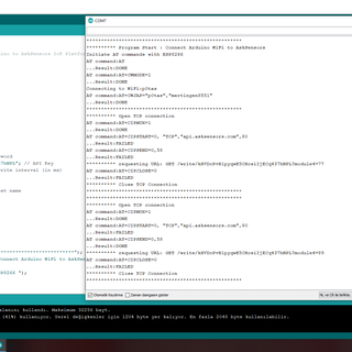 Connecting Arduino WiFi to the Cloud Using ESP8266 : 7 Steps ...