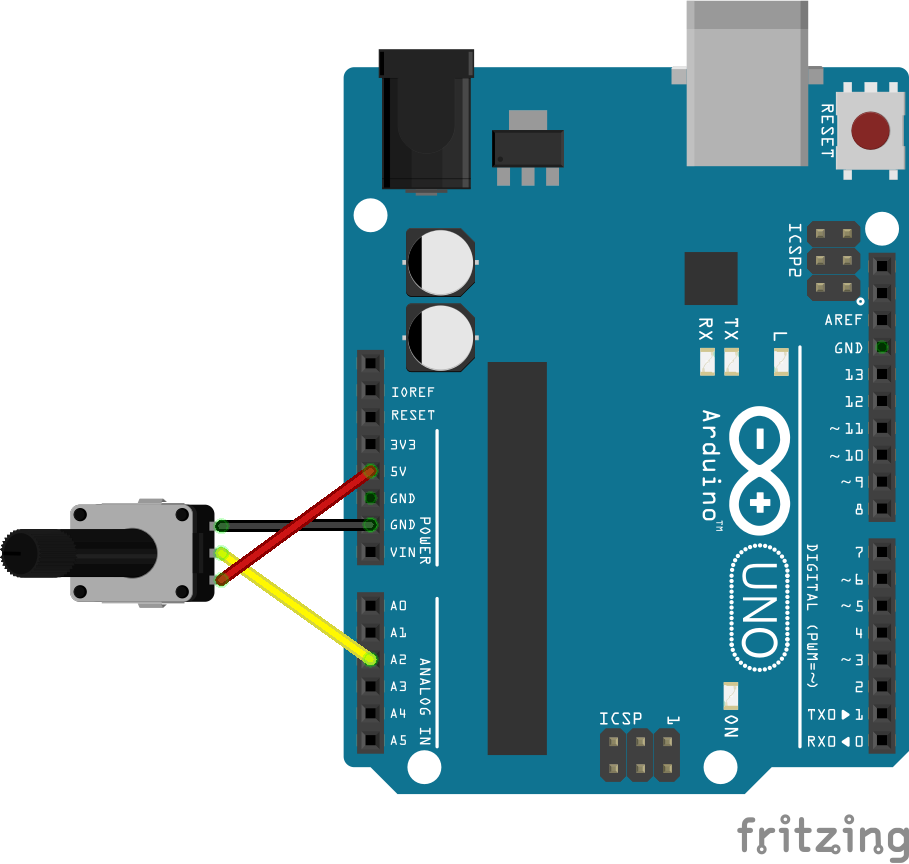 Potenciometro Botones Y Arduino Uno Como Joystick Trybotics
