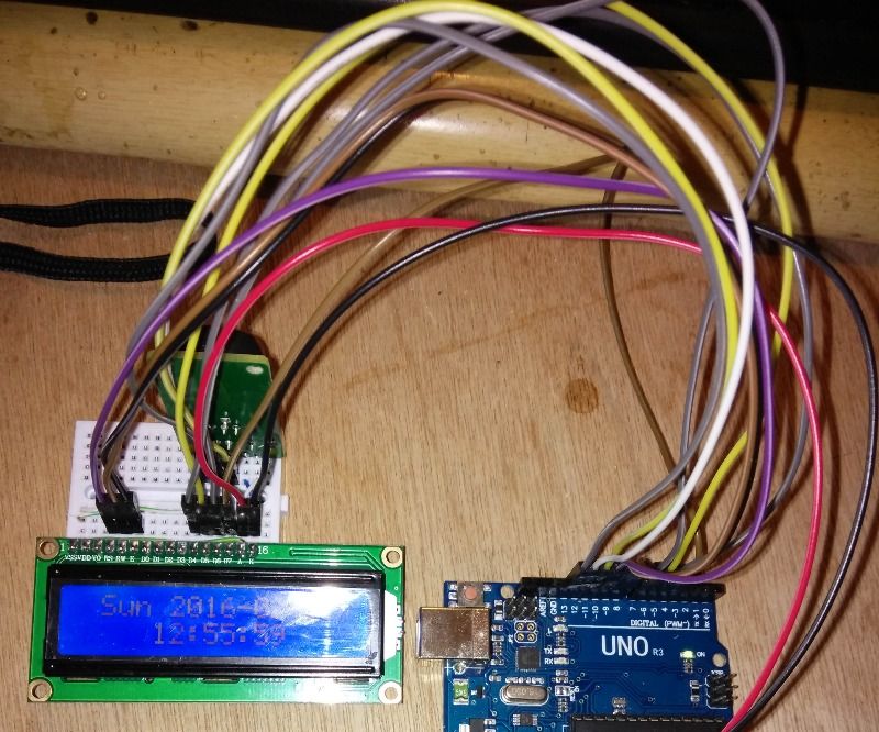 DS1302 + 1602 LCD Clock : 3 Steps - Instructables