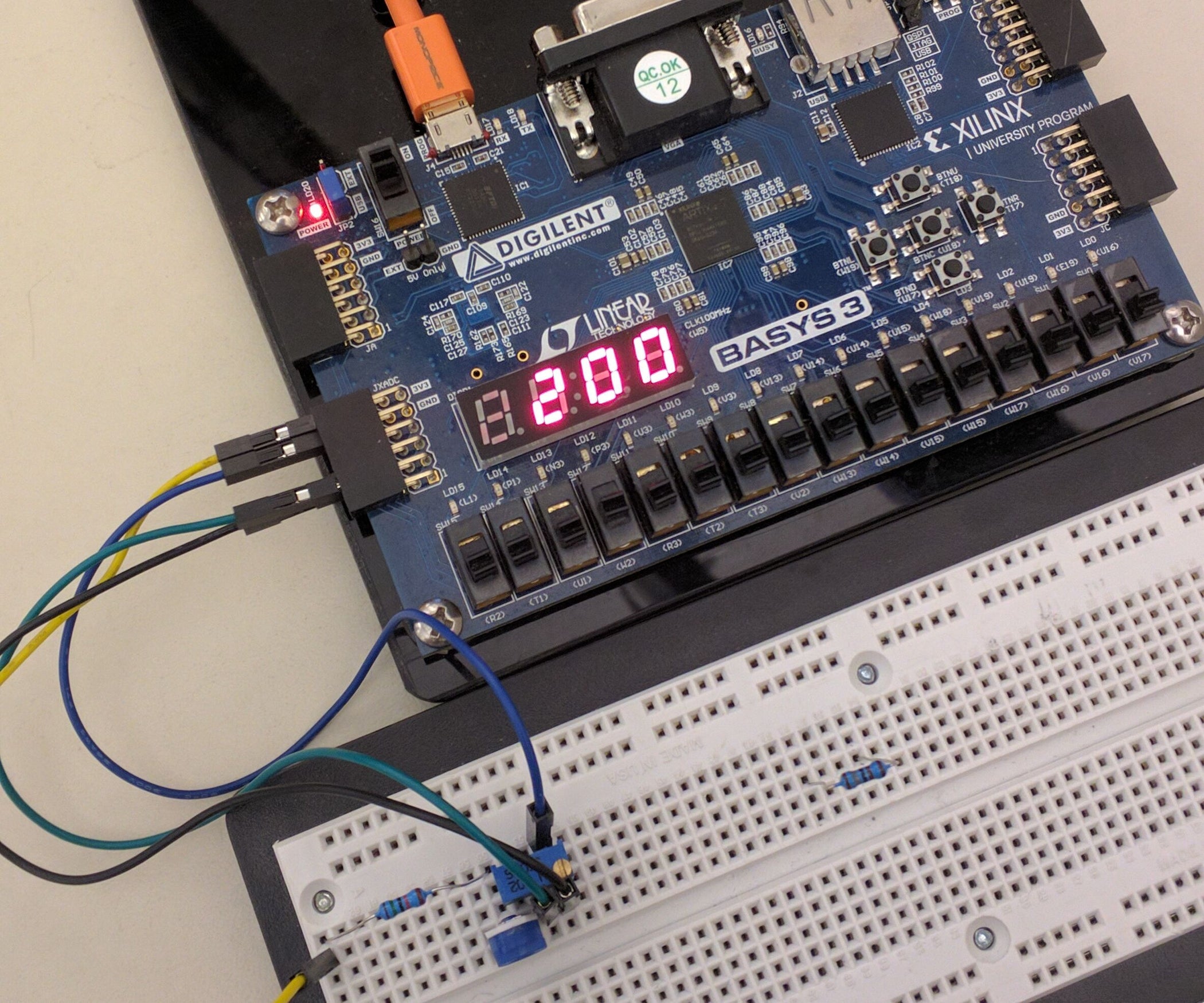 Basys 3 Flow Metering Analog To Digital Using Vhdl And The Xadc 3 Steps Instructables