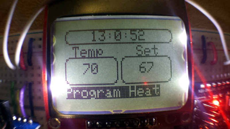 Arduino Programable Thermostat | Trybotics