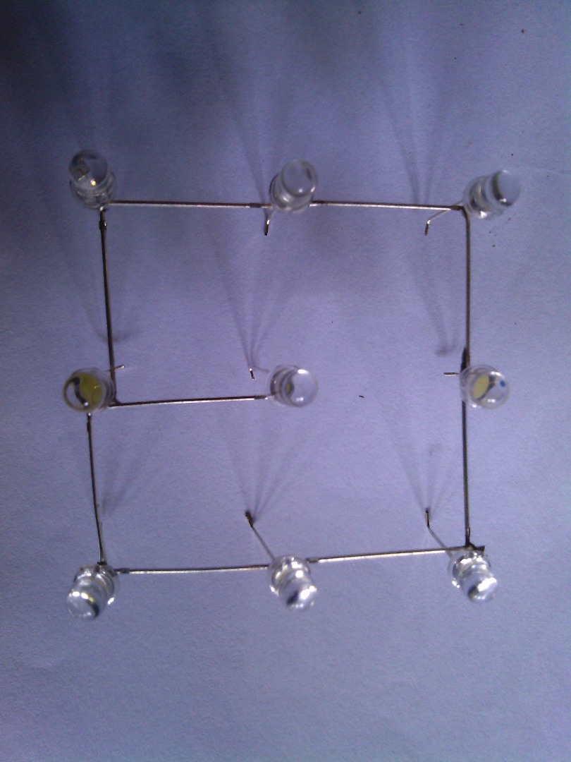 3x3x3 Led Cube Arduino Uno Trybotics 