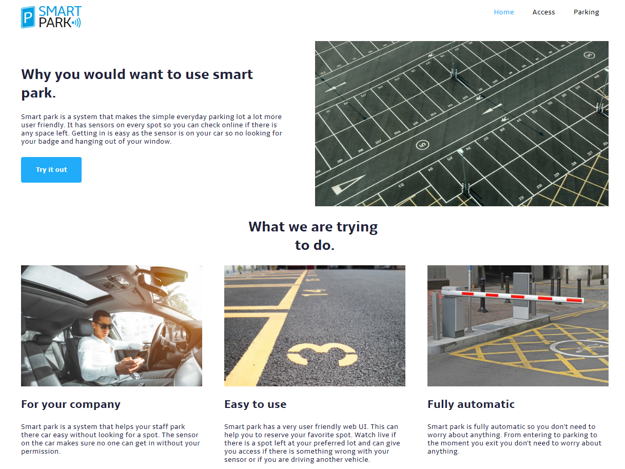 Smart Parking Lot Using Raspberry Pi | Trybotics