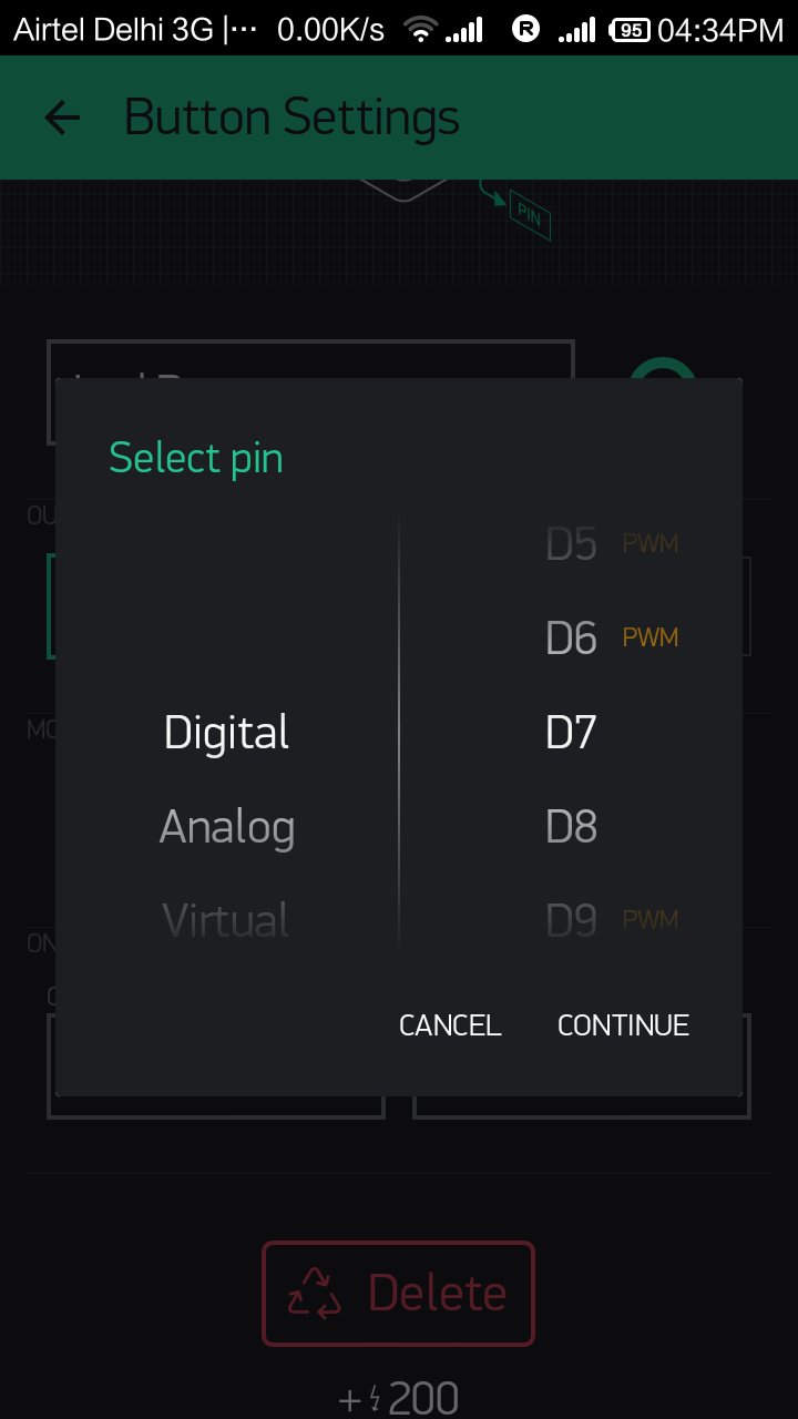 Simple Led Control With Blynk And Nodemcu Esp8266 12e Trybotics