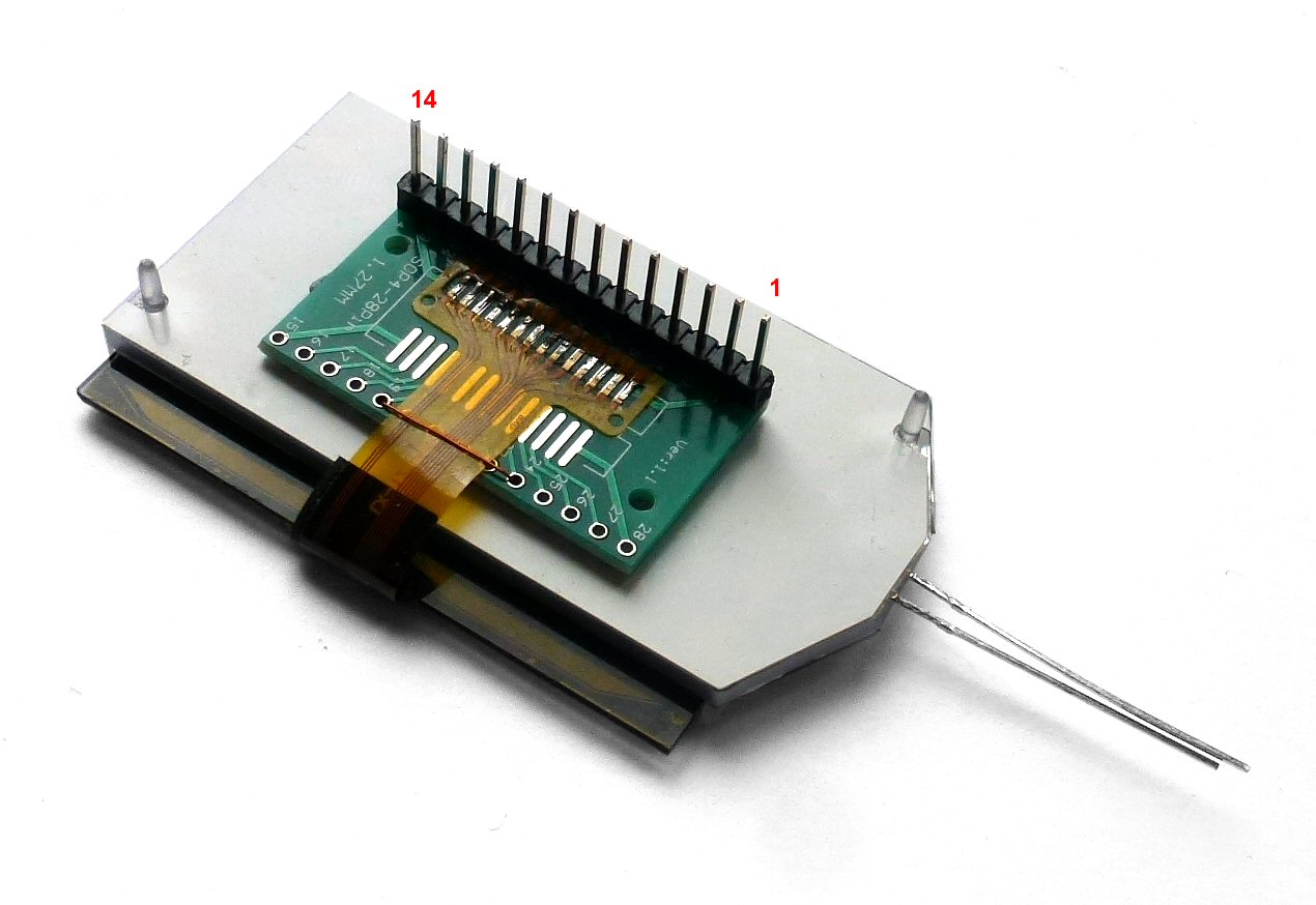 LCD COG for an Arduino Nano | Trybotics