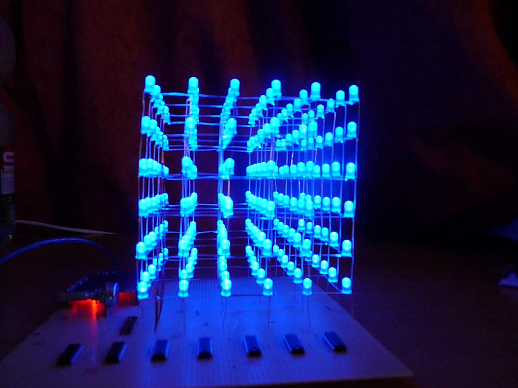 6x6x6 Arduino LED Cube | Trybotics