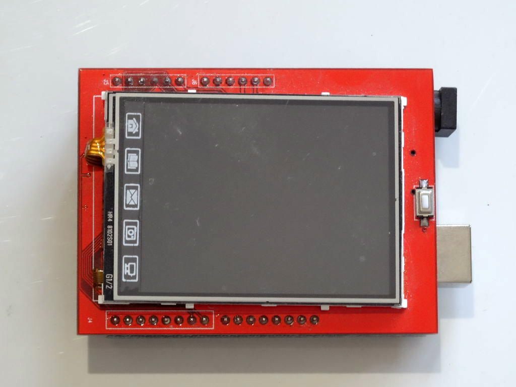 Arduino Uno Bitmap Animation On Ili9341 Tft Touchscreen Display Shield