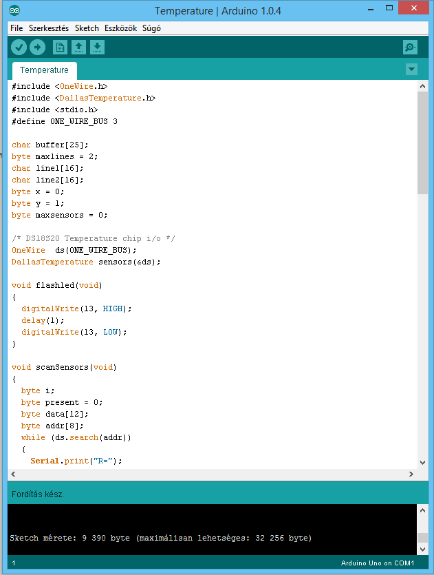 Temperature With DS18B20 : 4 Steps - Instructables