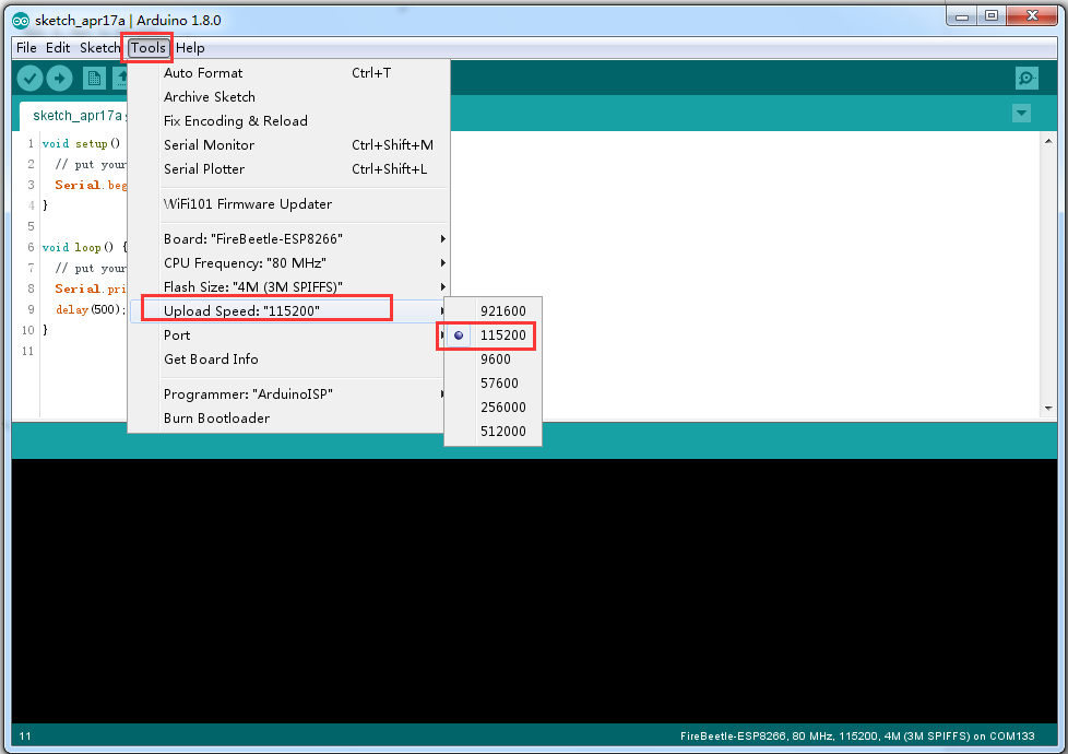 Arduino Ide For Building Compiling Environment Of Esp8266 Trybotics