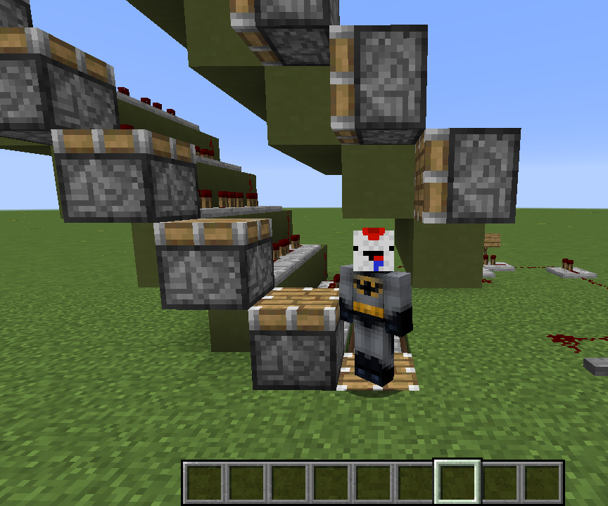 Minecraft: Simple Working Escalator Tutorial : 3 Steps - Instructables