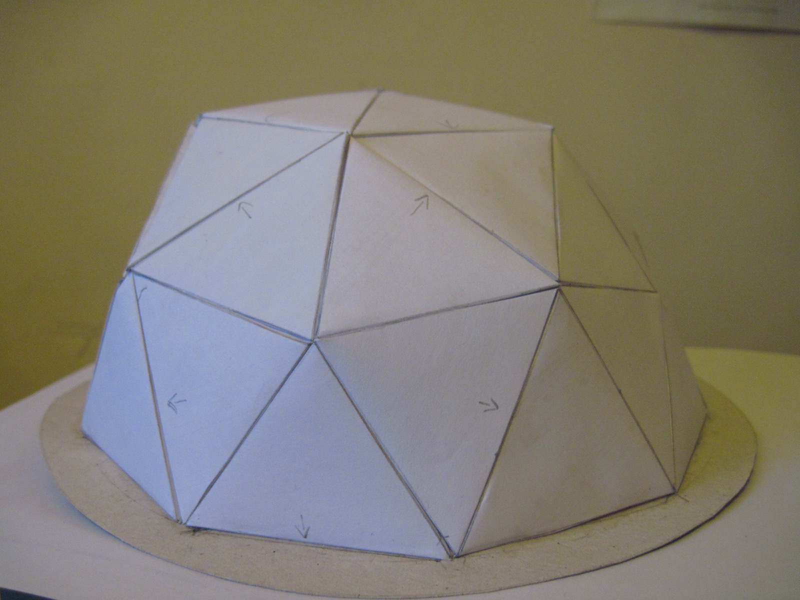 Easy Paper Dome Template