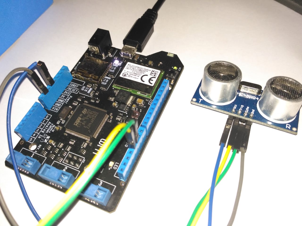Smartbin Using Netduino 3 Wifi And Clicksendsms Gateway Trybotics