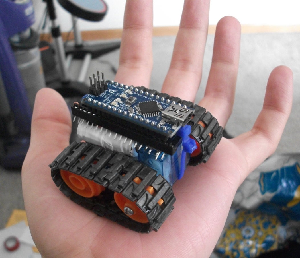Arduino Nano Based Microbot 7 Steps With Pictures Instructables