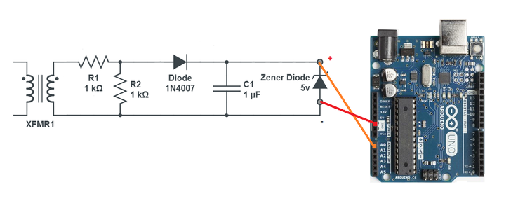 Ac Voltmeter Using Arduino 3 Steps With Pictures Instructables