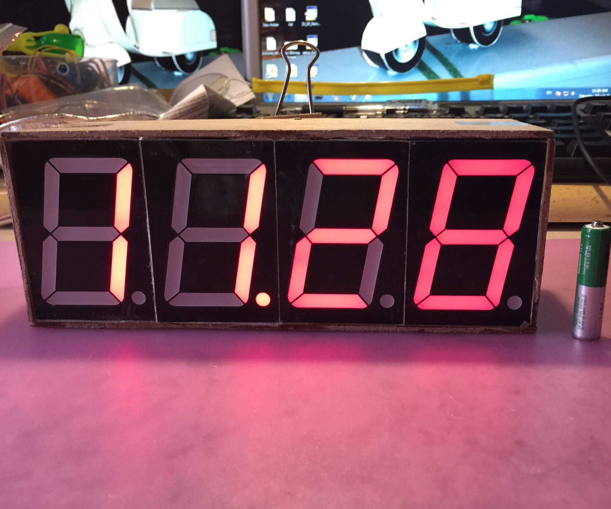 Esp8266 Wall Clock 3 Steps With Pictures Instructables