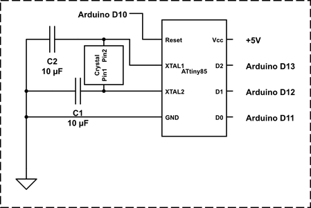 Use ATtiny85 With I2C EEPROM - Instructables