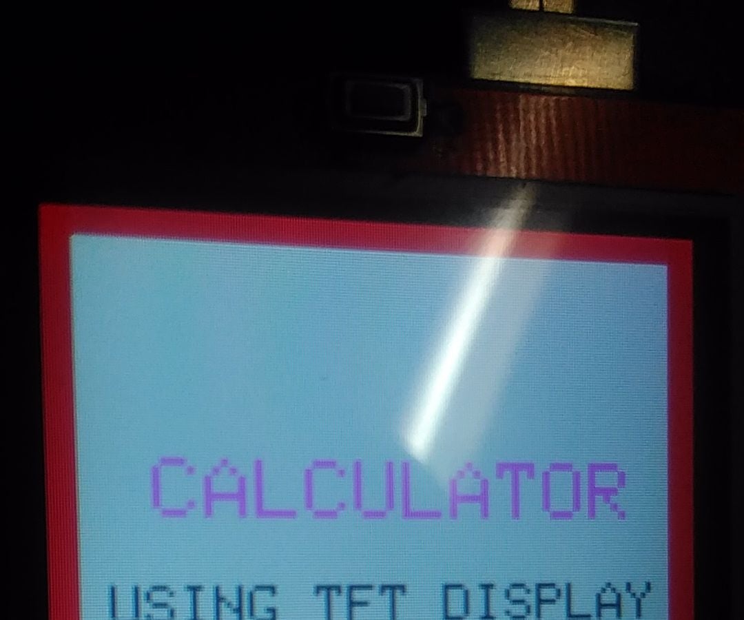 Graphical Calculator Using Arduino 7 Steps Instructables