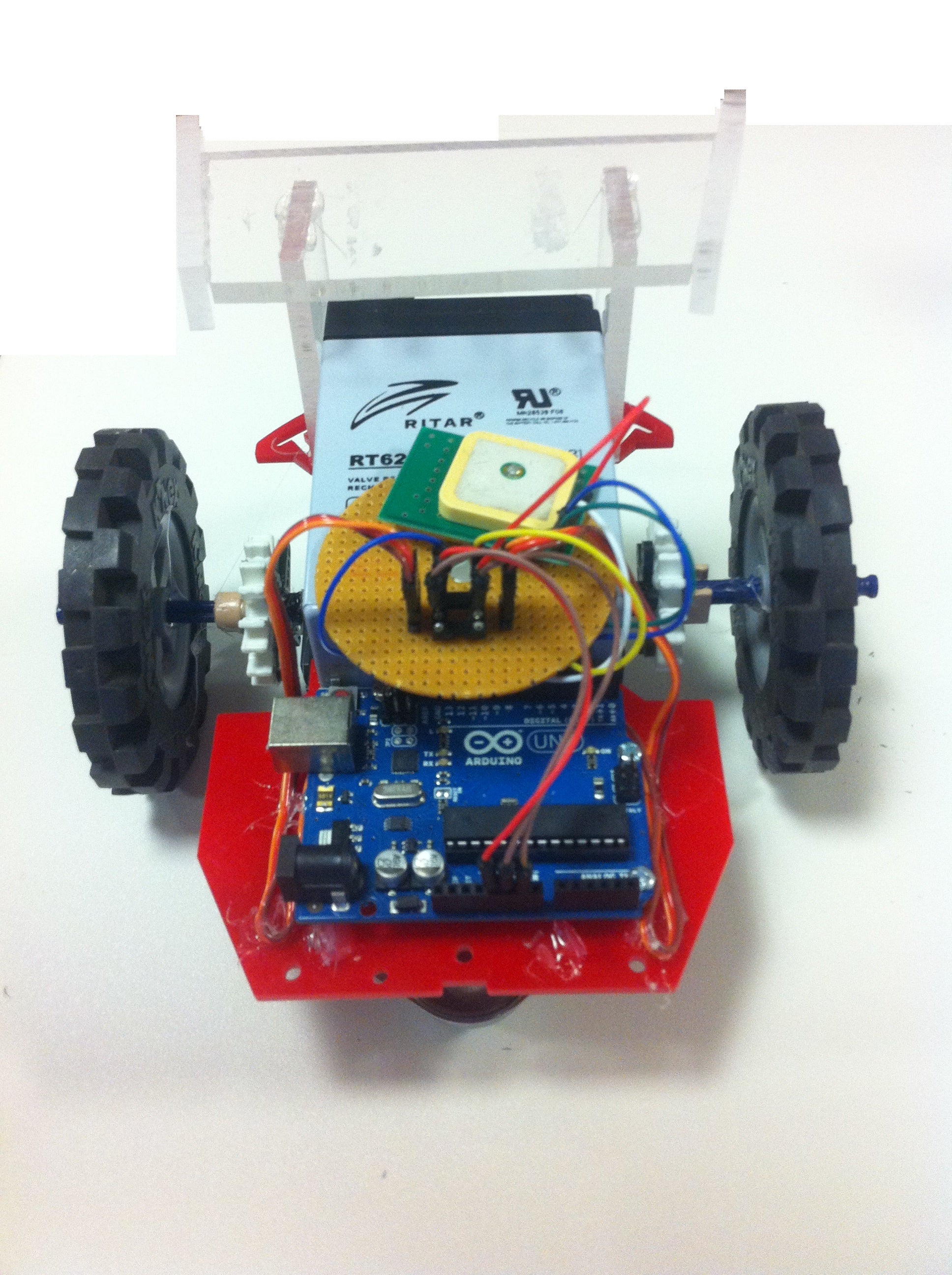 Gps Guided Autonomous Rover Instructables
