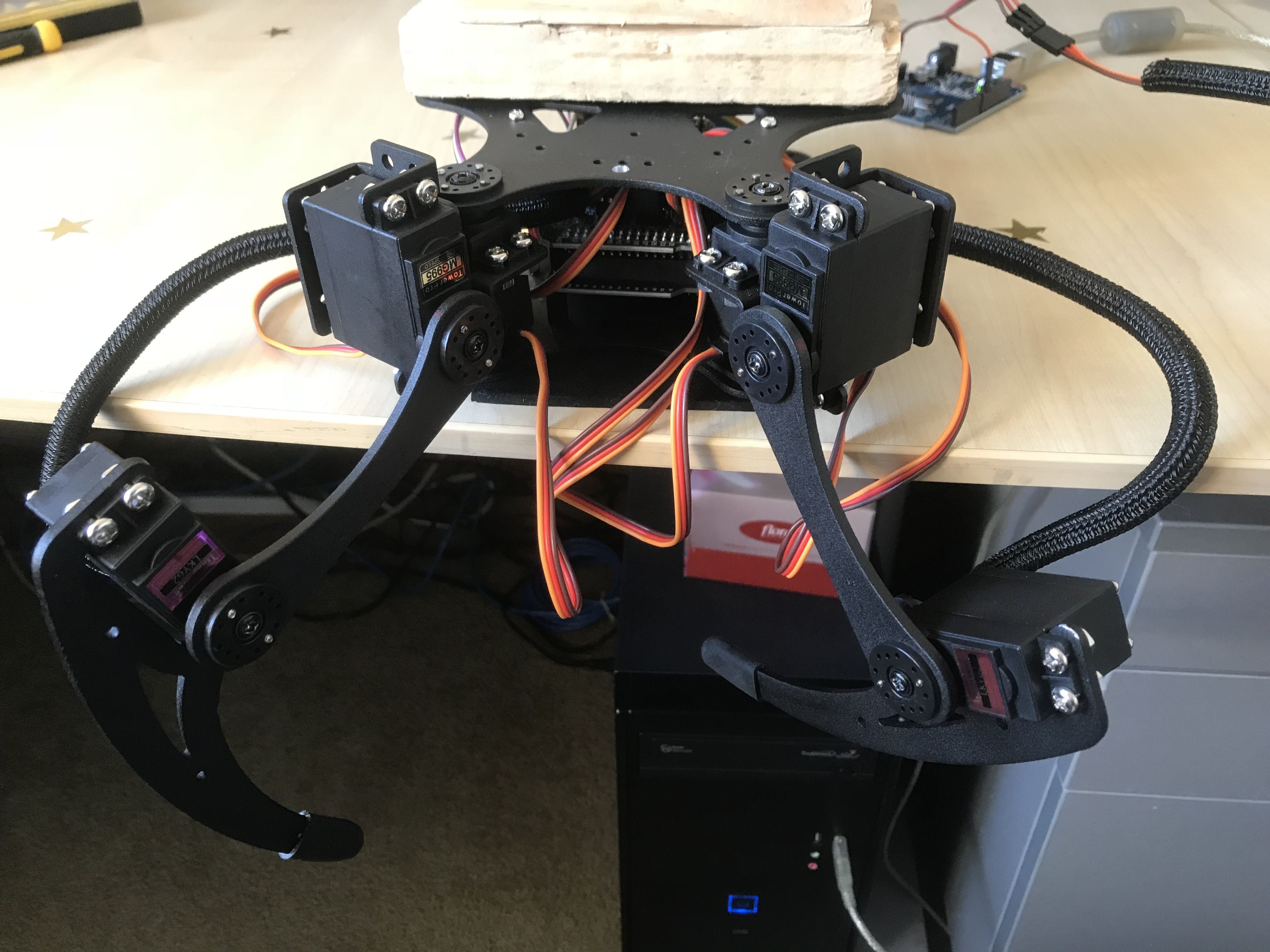 Jasper the Arduino Hexapod | Trybotics