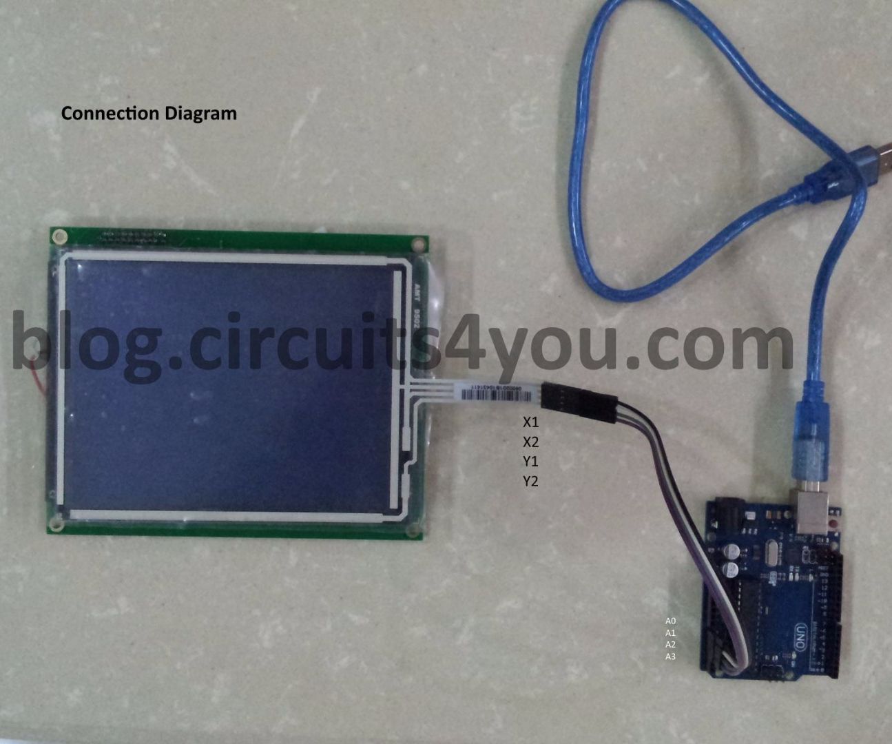 4 Wire Touch Screen Interfacing With Arduino 3 Steps