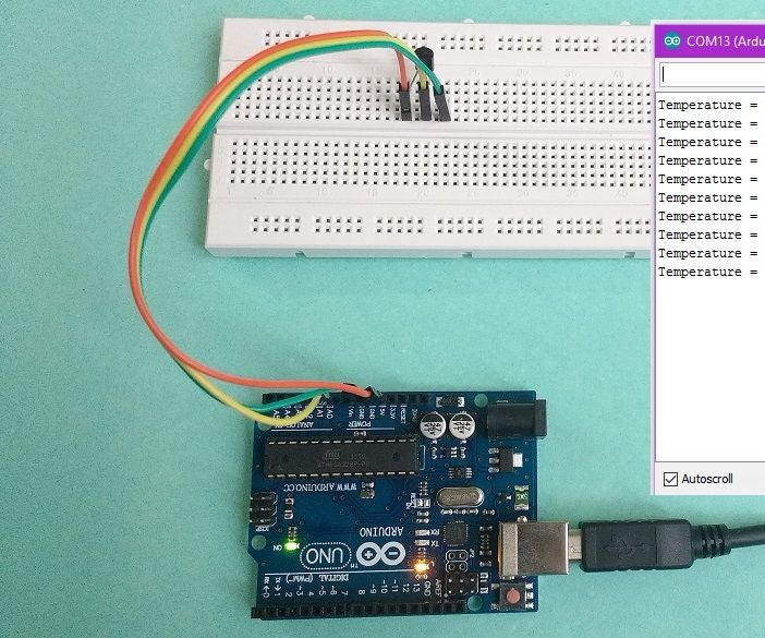 Arduino And Lm35 Based Temperature Monitor For Beginners 8 Steps