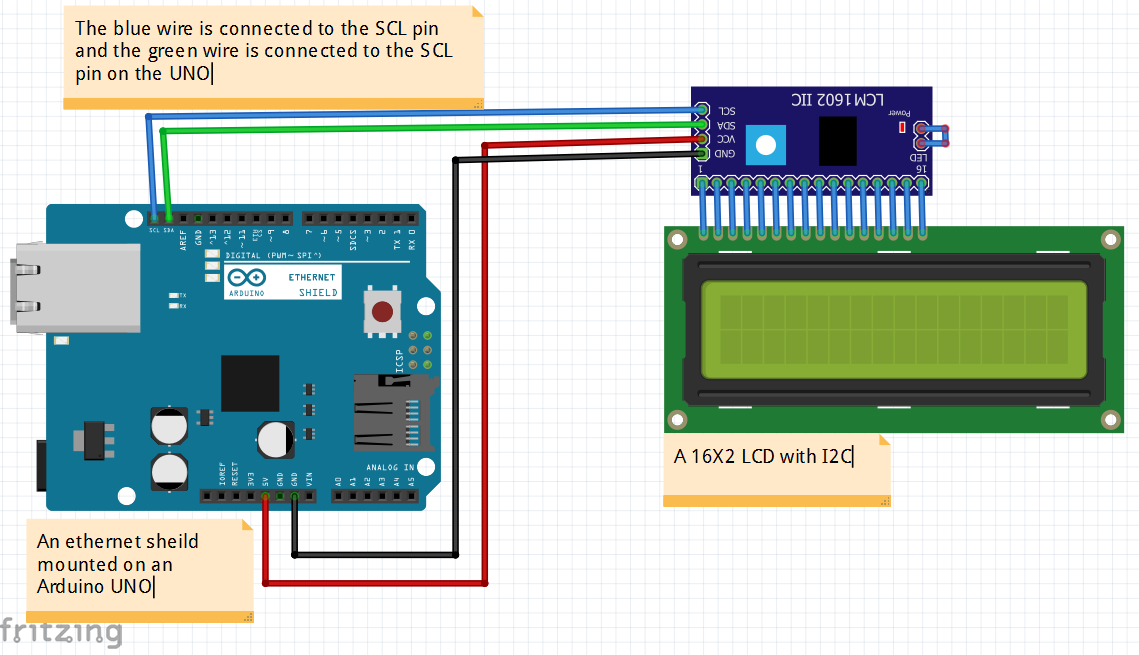 Print The Ip Address On Lcd From Arduino And Ethernet Shield Trybotics
