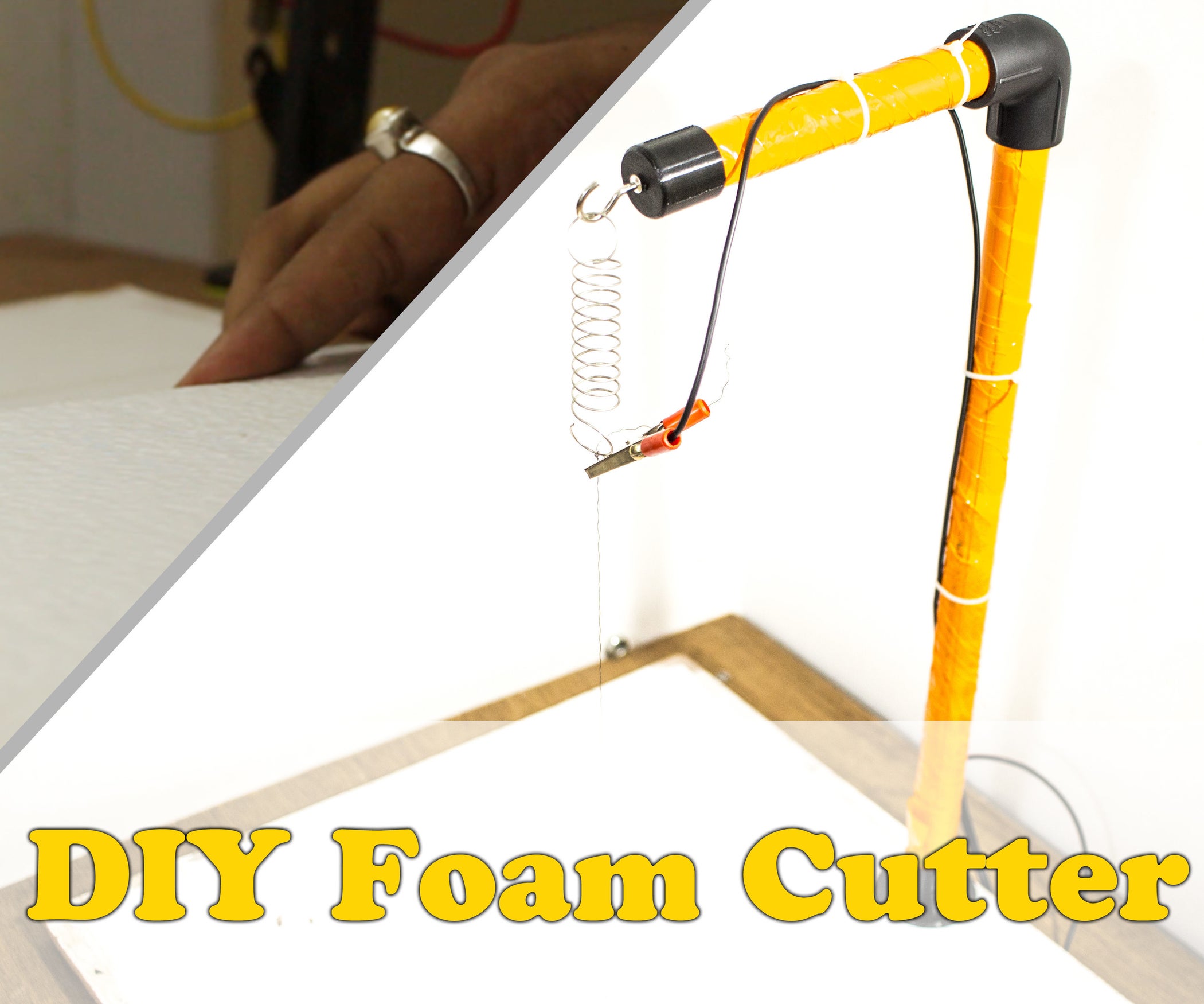$5 DIY Hot Wire Foam Cutter : 9 Steps (with Pictures) - Instructables