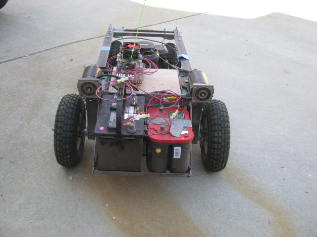 Arduino R/C Lawnmower (painted) | Trybotics