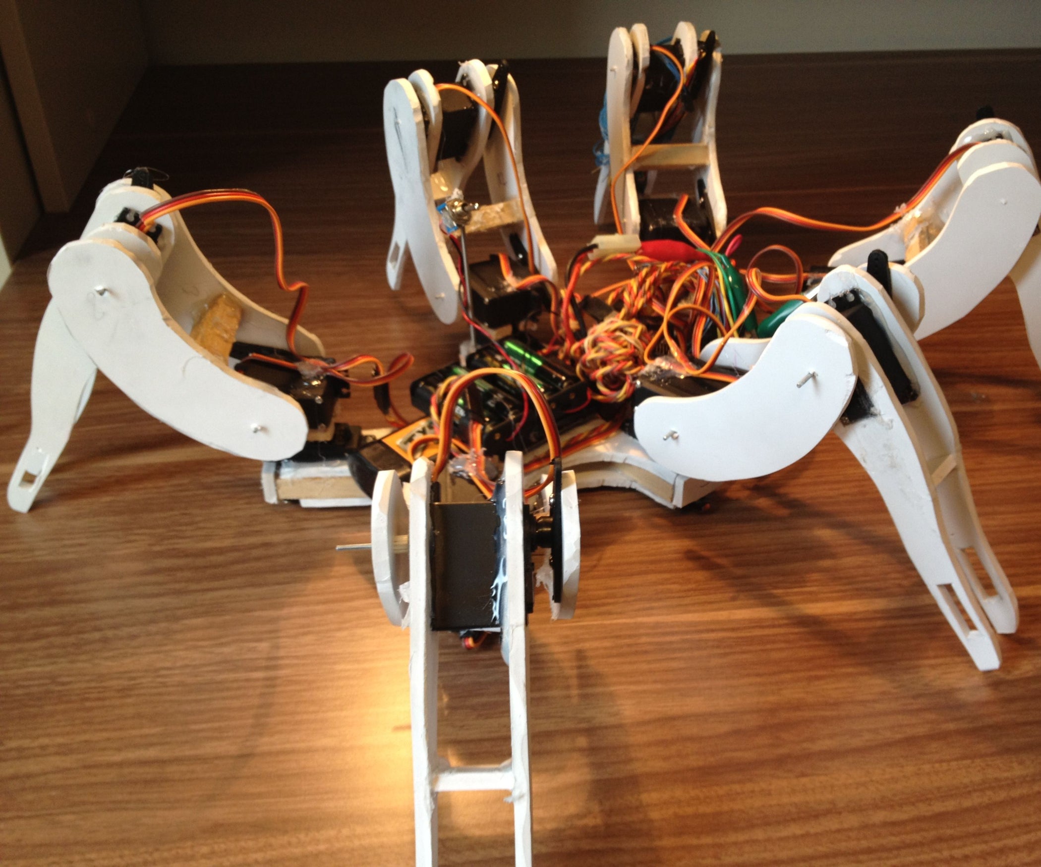Let Us Build A Handmade Hexapod Robot 11 Steps With Pictures