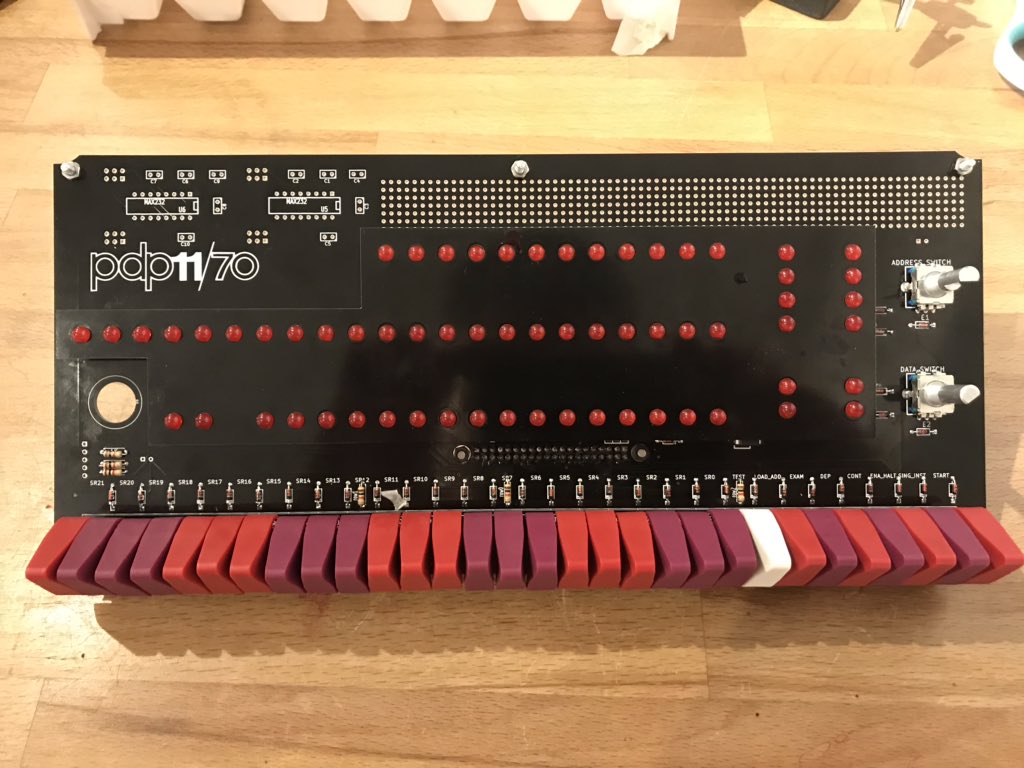 Pidp 11 Replica Of The 1970s Pdp 1170 Trybotics