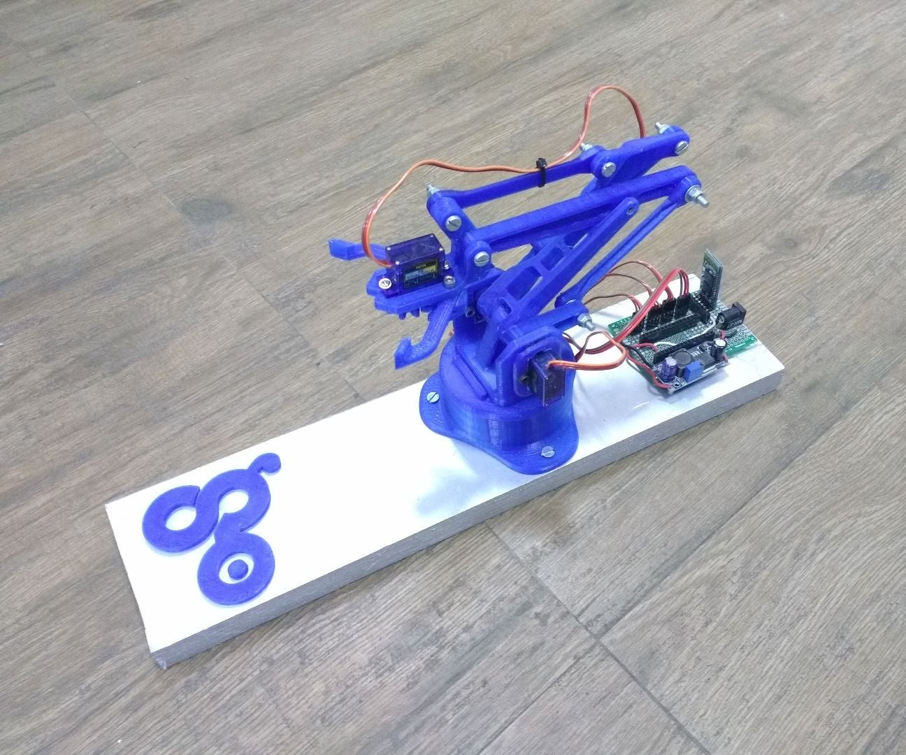 Gesture Controlled Robotic Arm 4 Steps Instructables