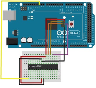 Burning Bootloader to Atmel Atmega 328P Using Arduino : 7 Steps ...