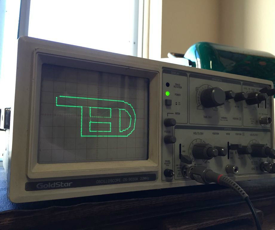How To Draw On An Oscilloscope With Arduino 9 Steps Instructables 5110