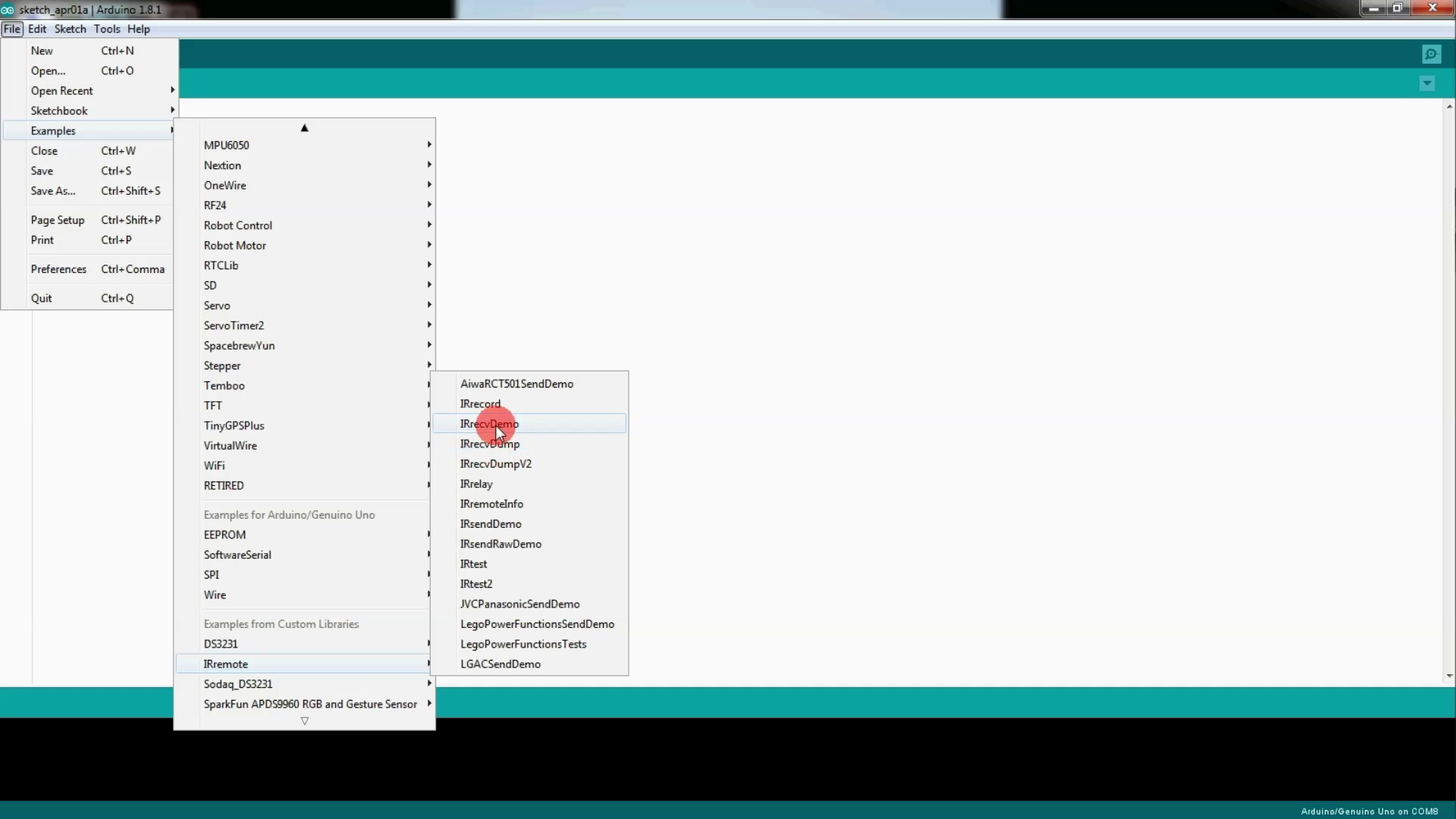 Infrared Remote and IR Receiver (TSOP1738) With Arduino | Trybotics