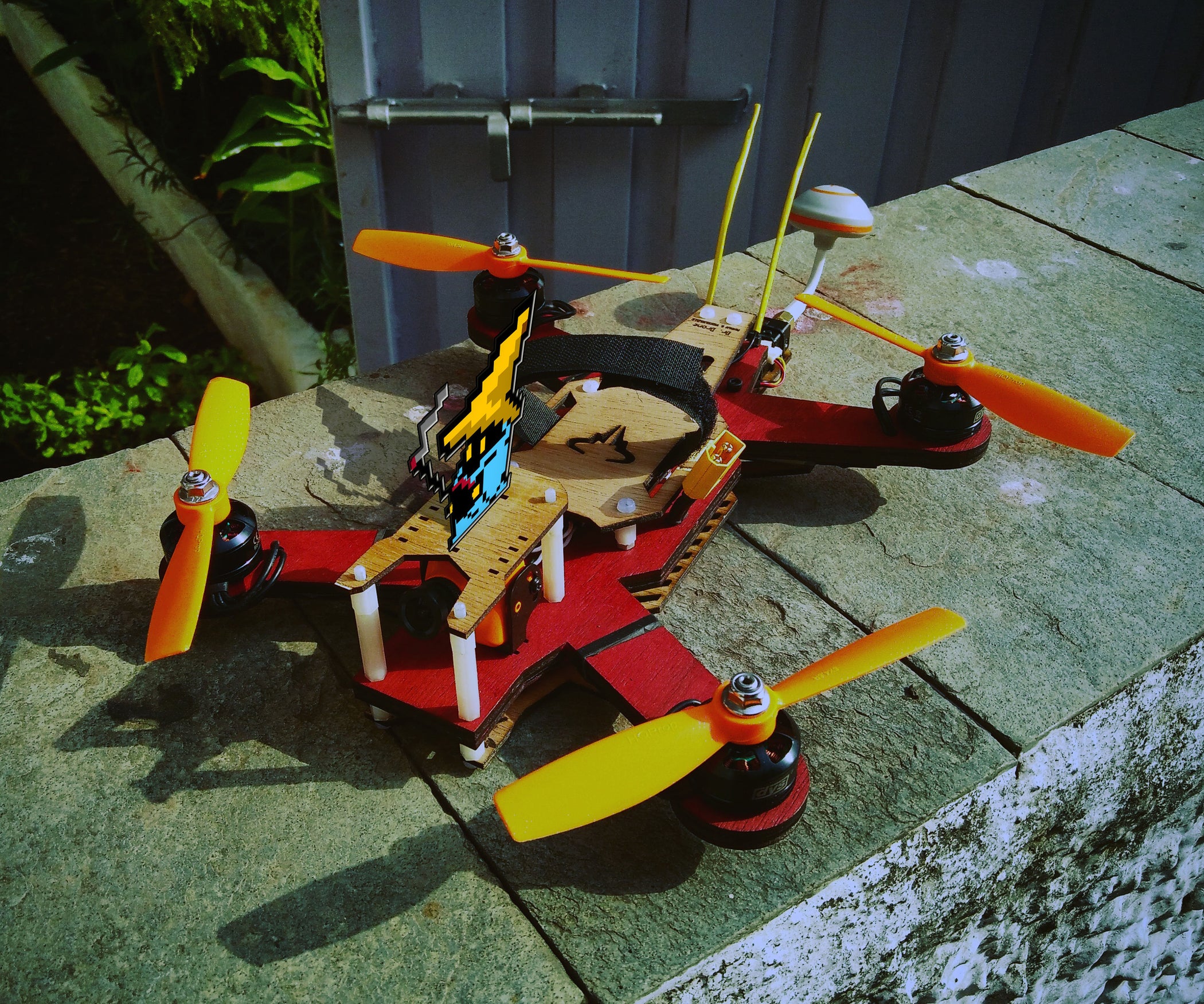 The 240 Class Laser Cut Fpv Mini Quadcopter 27 Steps With Pictures Instructables