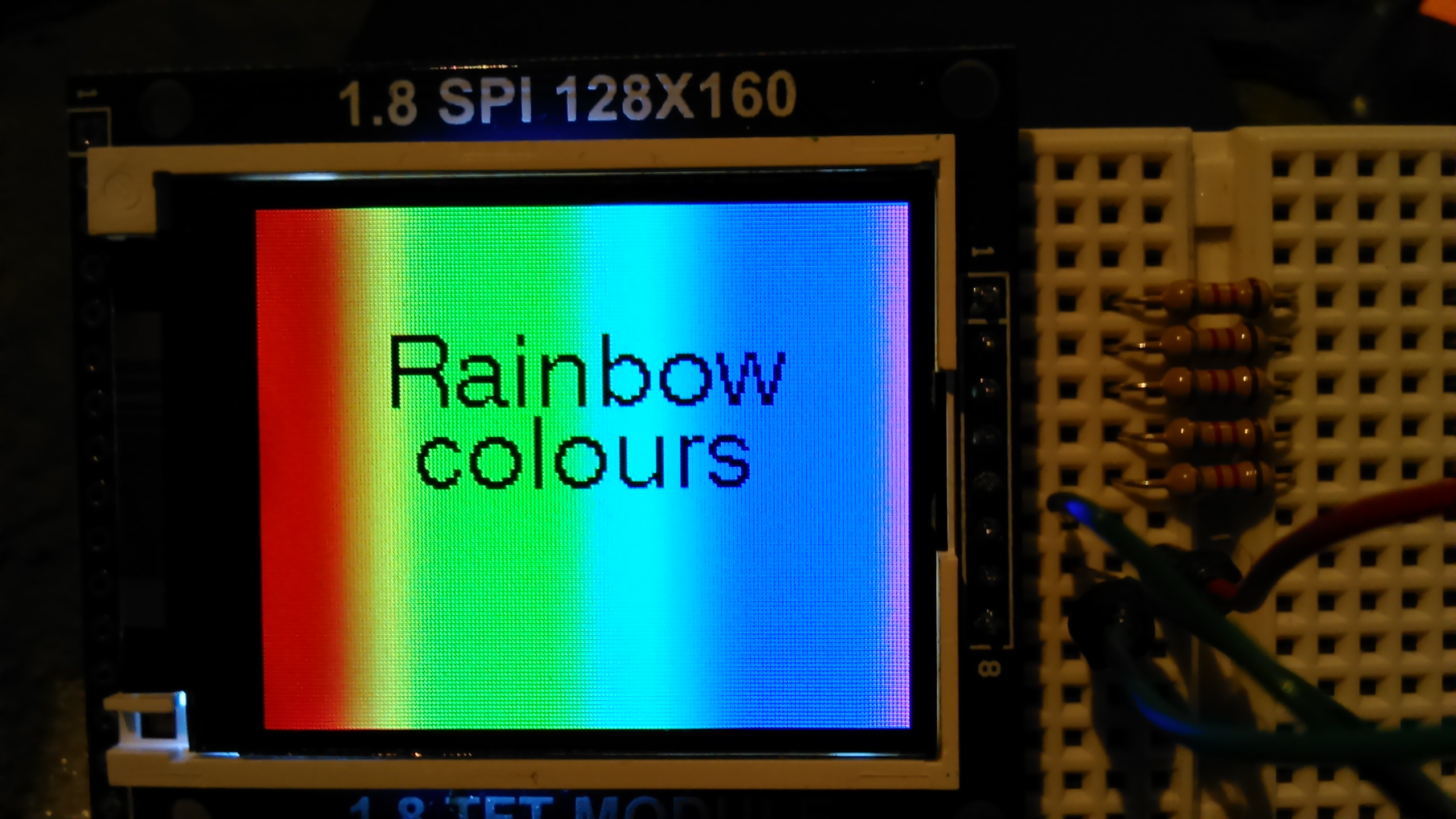 Arduino Tft Display And Font Library Trybotics